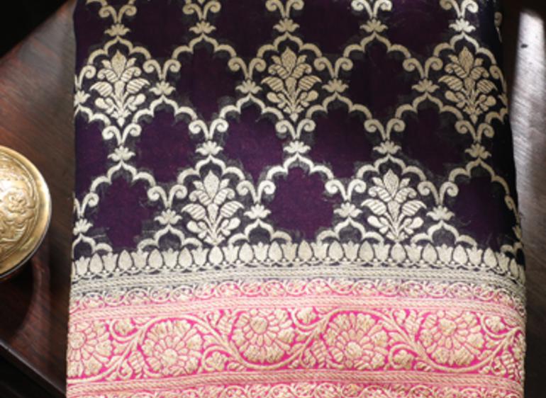 TGIF Motifs: Jaal - From an era of oplulence – Sundari Silks